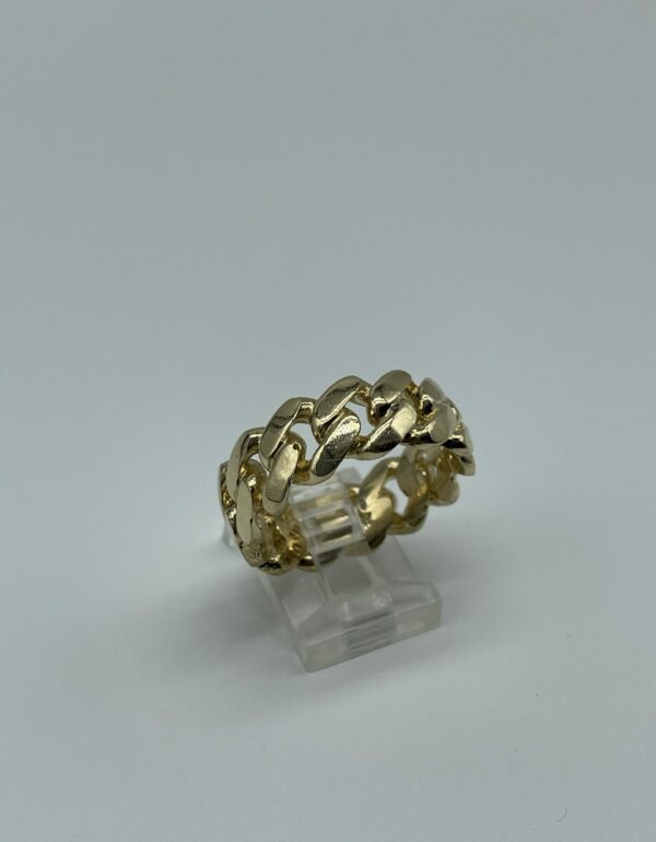 10KT Gold Puerto Rican Flag Ring VJ Diamond Orlando