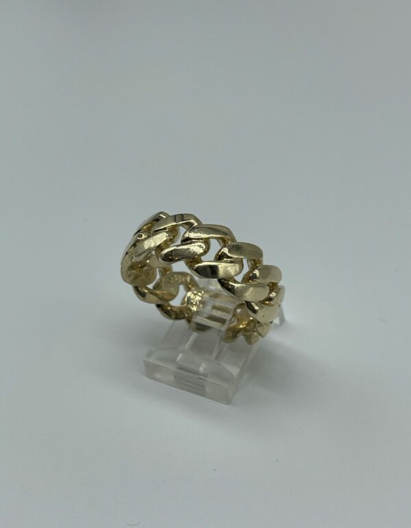 10KT Gold Puerto Rican Flag Ring VJ Diamond Orlando