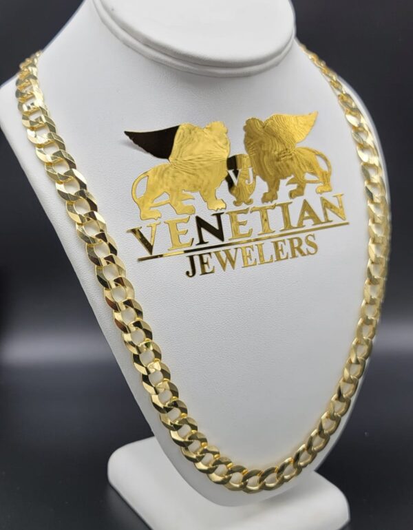 10KT 6.5MM / "22 Inches Cuban Necklace | Venetian Jewelers Florida