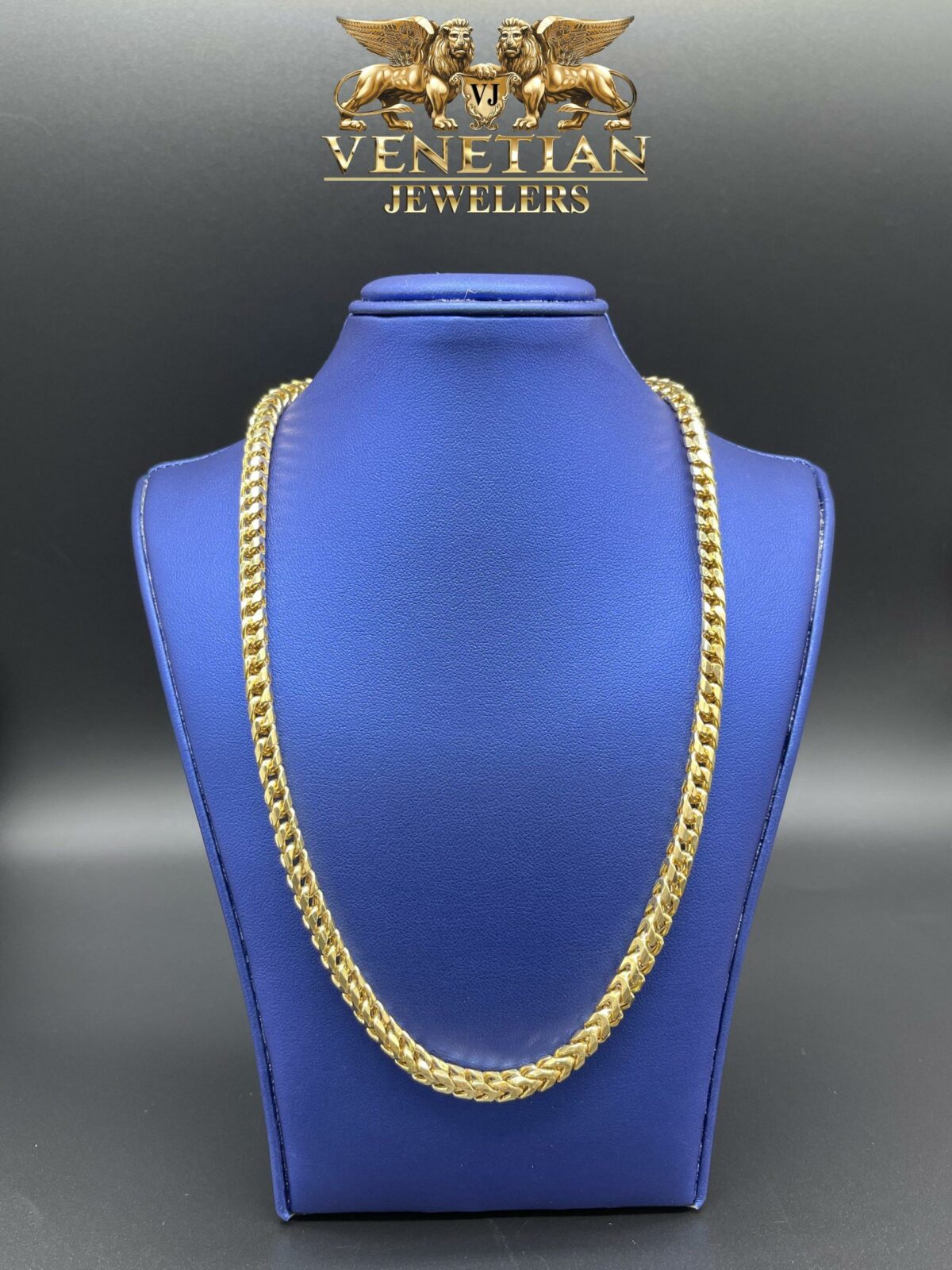 10 KT Franko Chain (22"-26") VJ Diamond Orlando