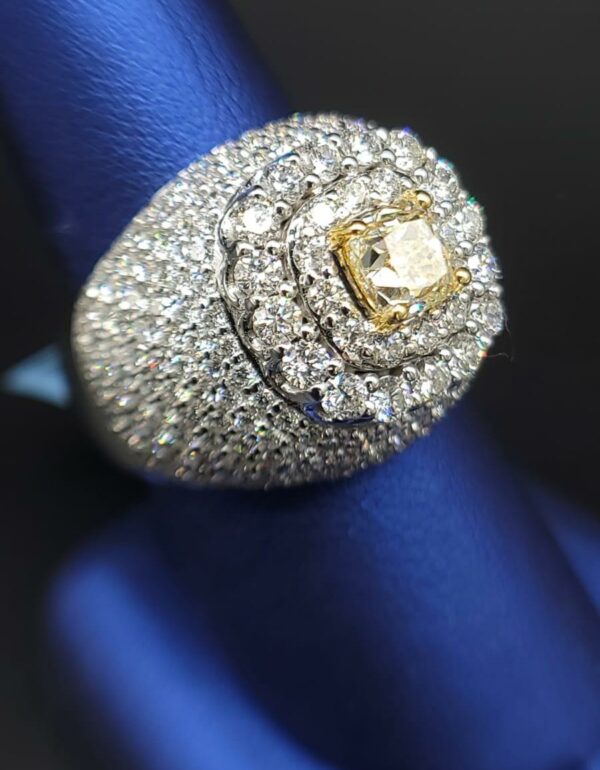 10KT Gold Puerto Rican Flag Ring – VJ Diamond Sanford Orlando