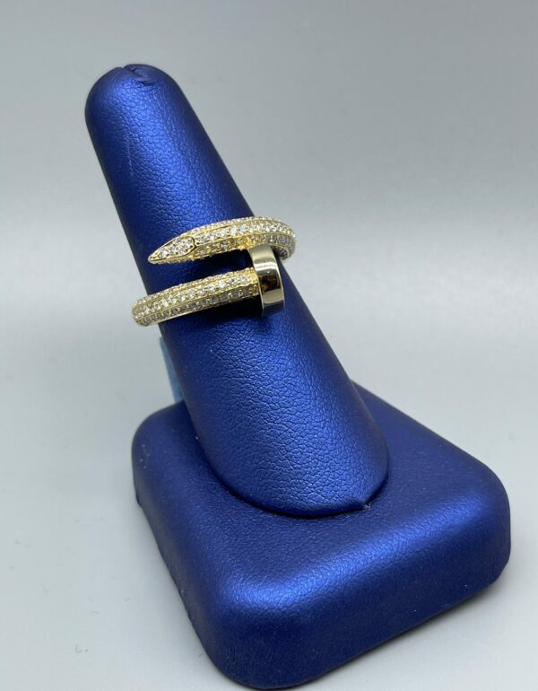 10KT Gold Puerto Rican Flag Ring – VJ Diamond Sanford Orlando