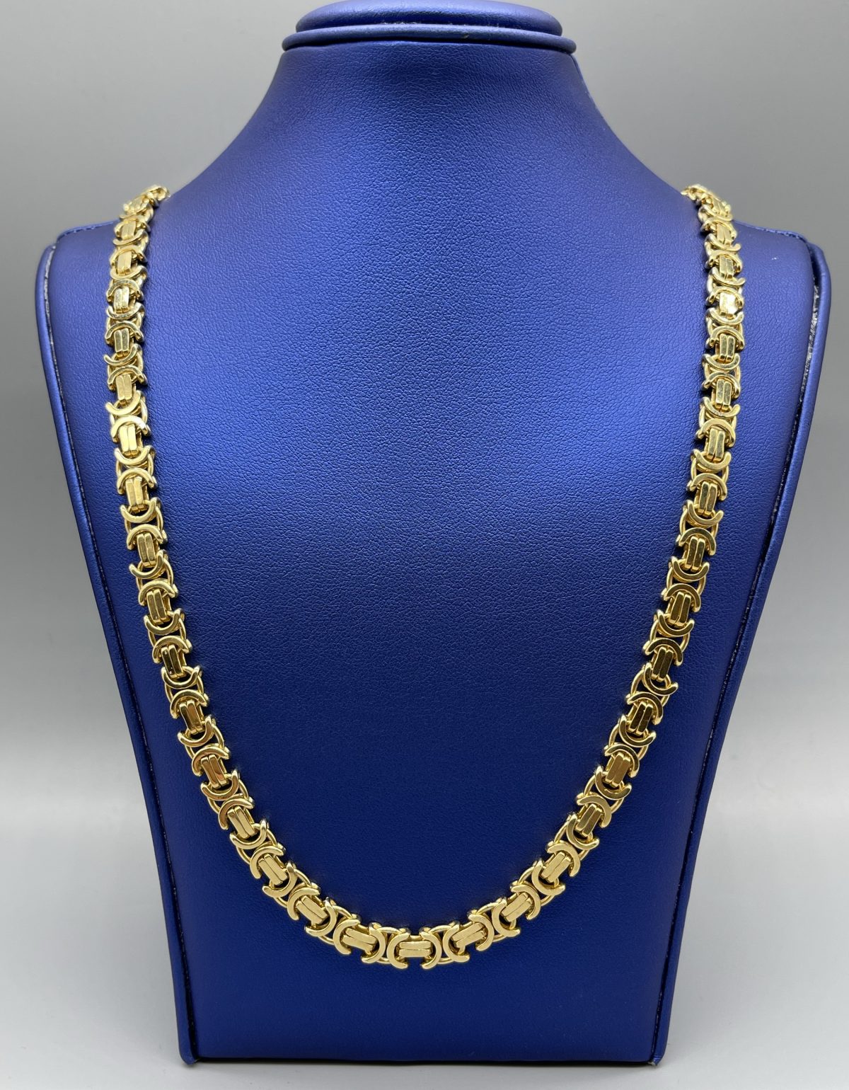 10KT kings Link Chain VJ Diamond Orlando