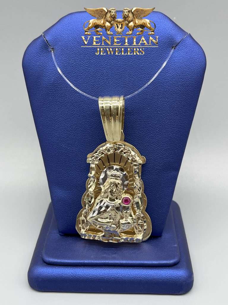 10KT Santa Barbara Pendant VJ Diamond Orlando