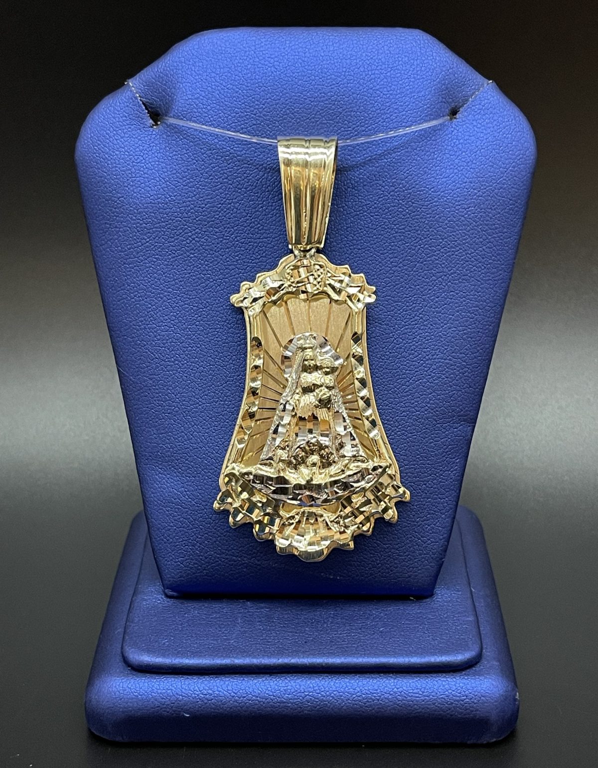 10KT Solid Gold Santa Barbara Pendant – VJ Diamond Sanford Orlando