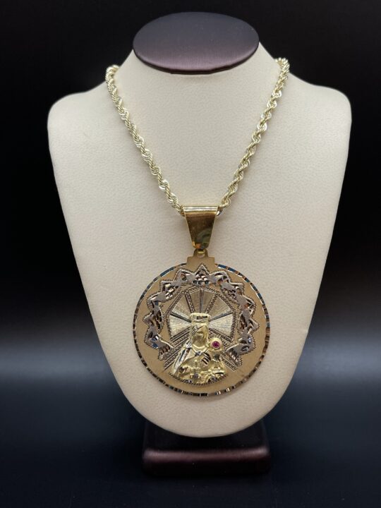 10KT Solid Gold Santa Barbara Pendant ComboSet – VJ Diamond Sanford Orlando