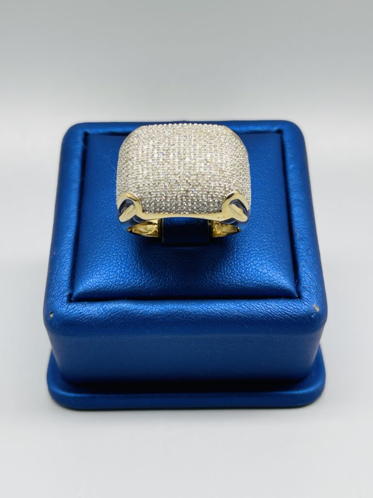 10KT Gold 1.75CT Diamond Mens Ring VJ Diamond Orlando