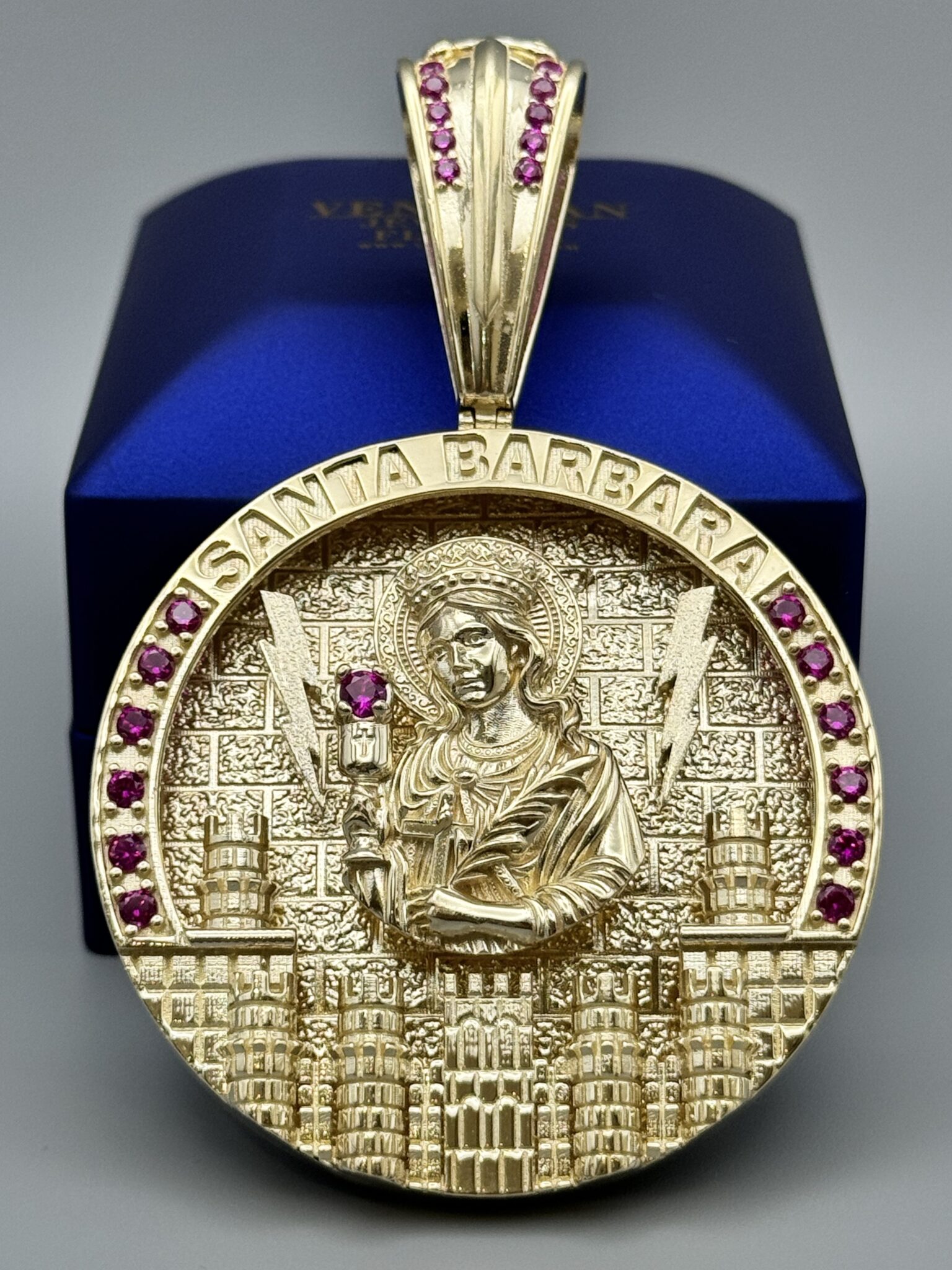 10KT Gold Latest Style Santa Barbara Pendant – VJ Diamond Sanford Orlando